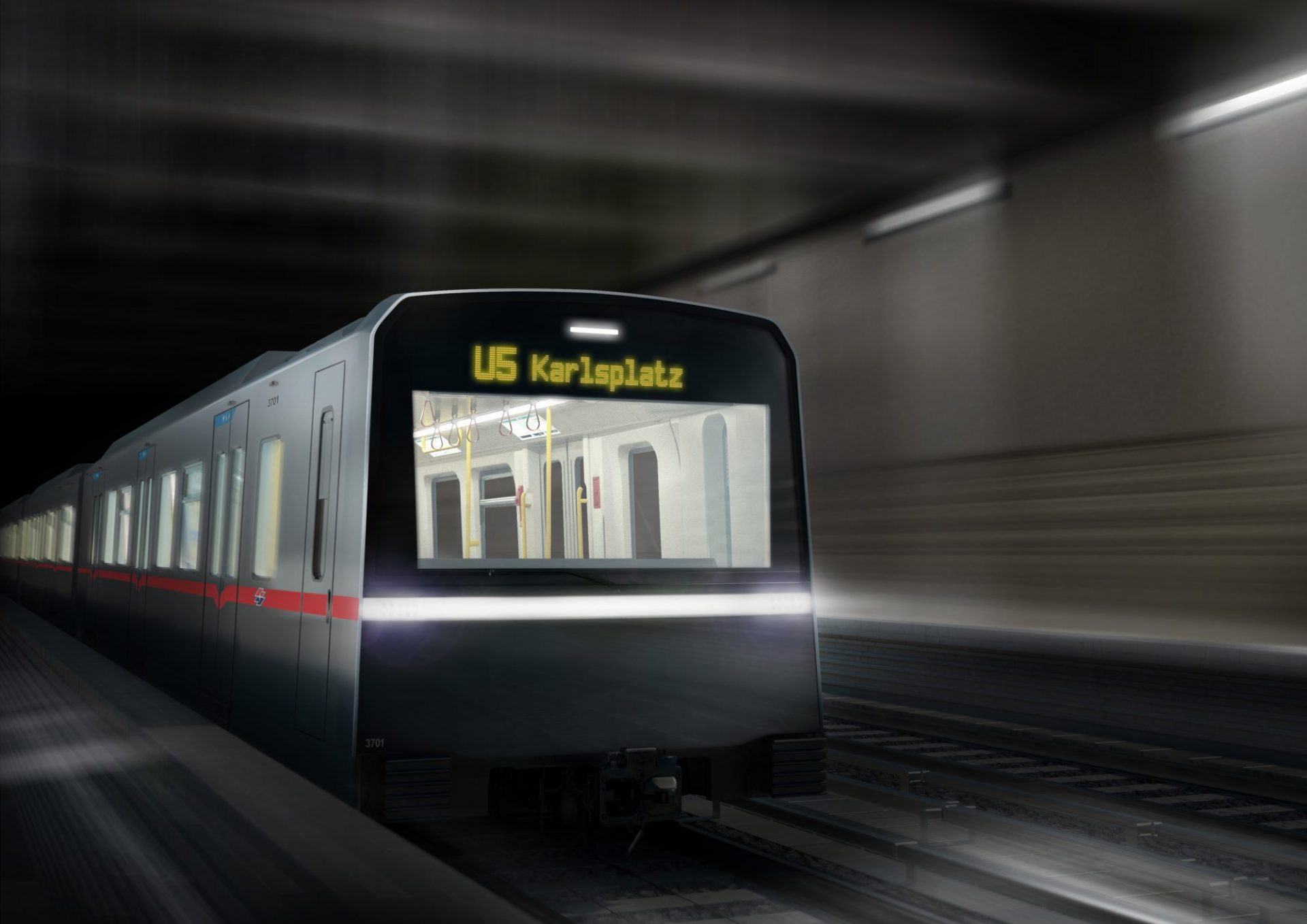 Siemens reveals design for new Vienna metro line trains - Rail UK