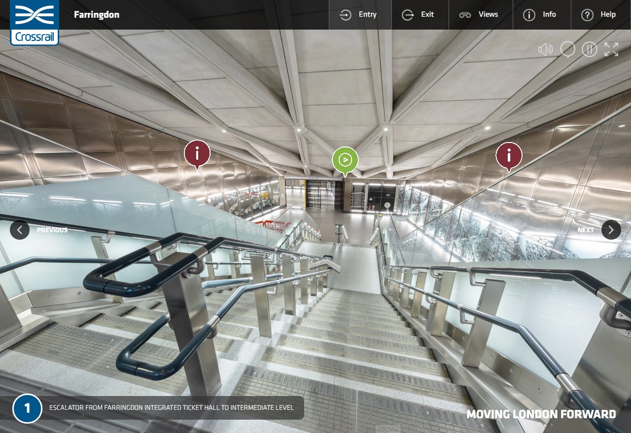 A virtual look at Crossrail’s Farringdon station - Rail Engineer