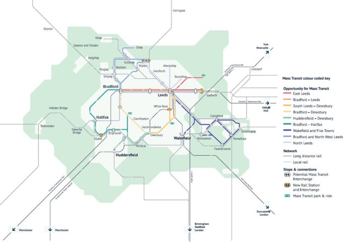 New mass transit for West Yorkshire within 10 years - Rail Engineer