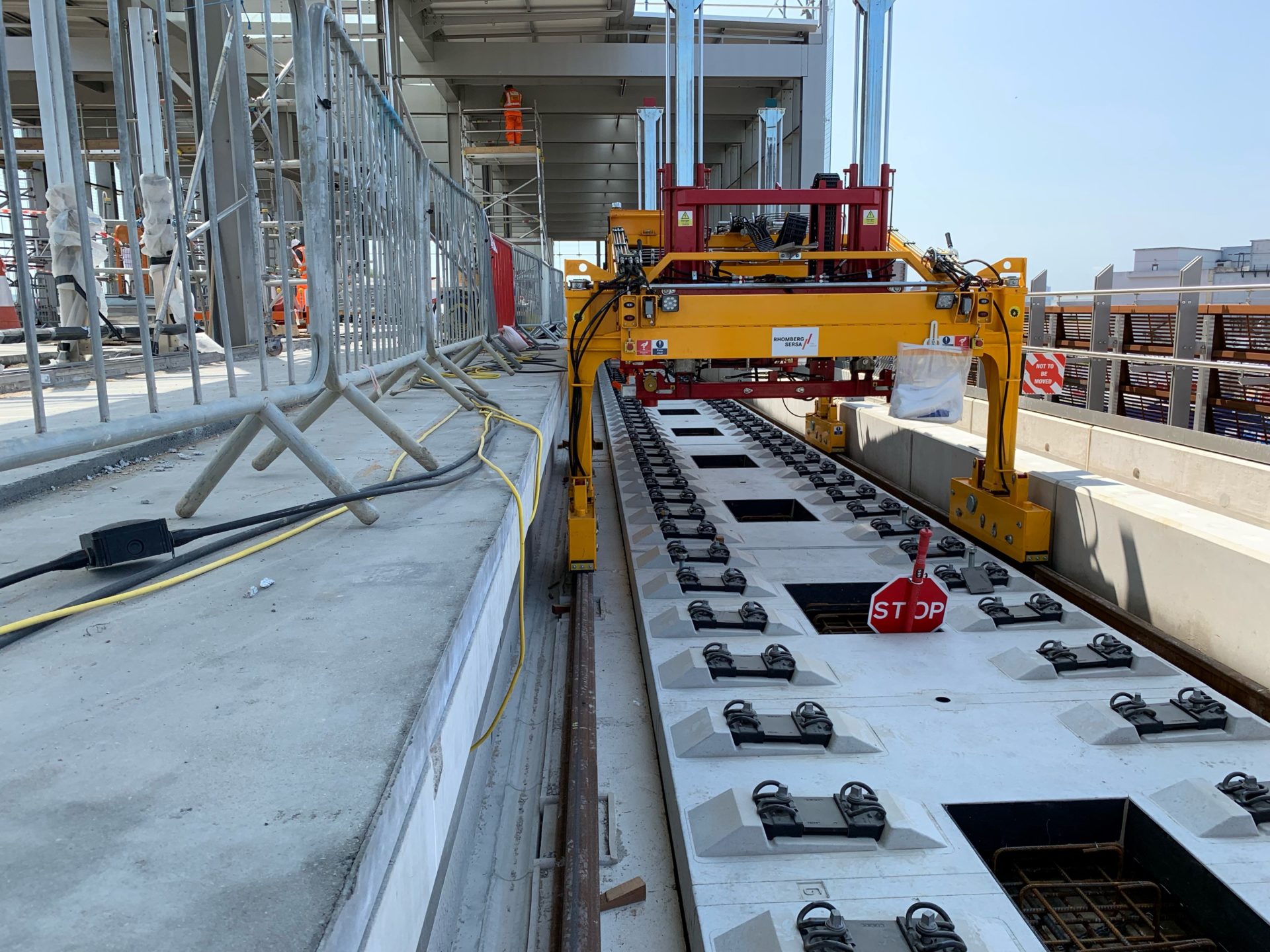 Track system design & construction for Barking Riverside extension ...