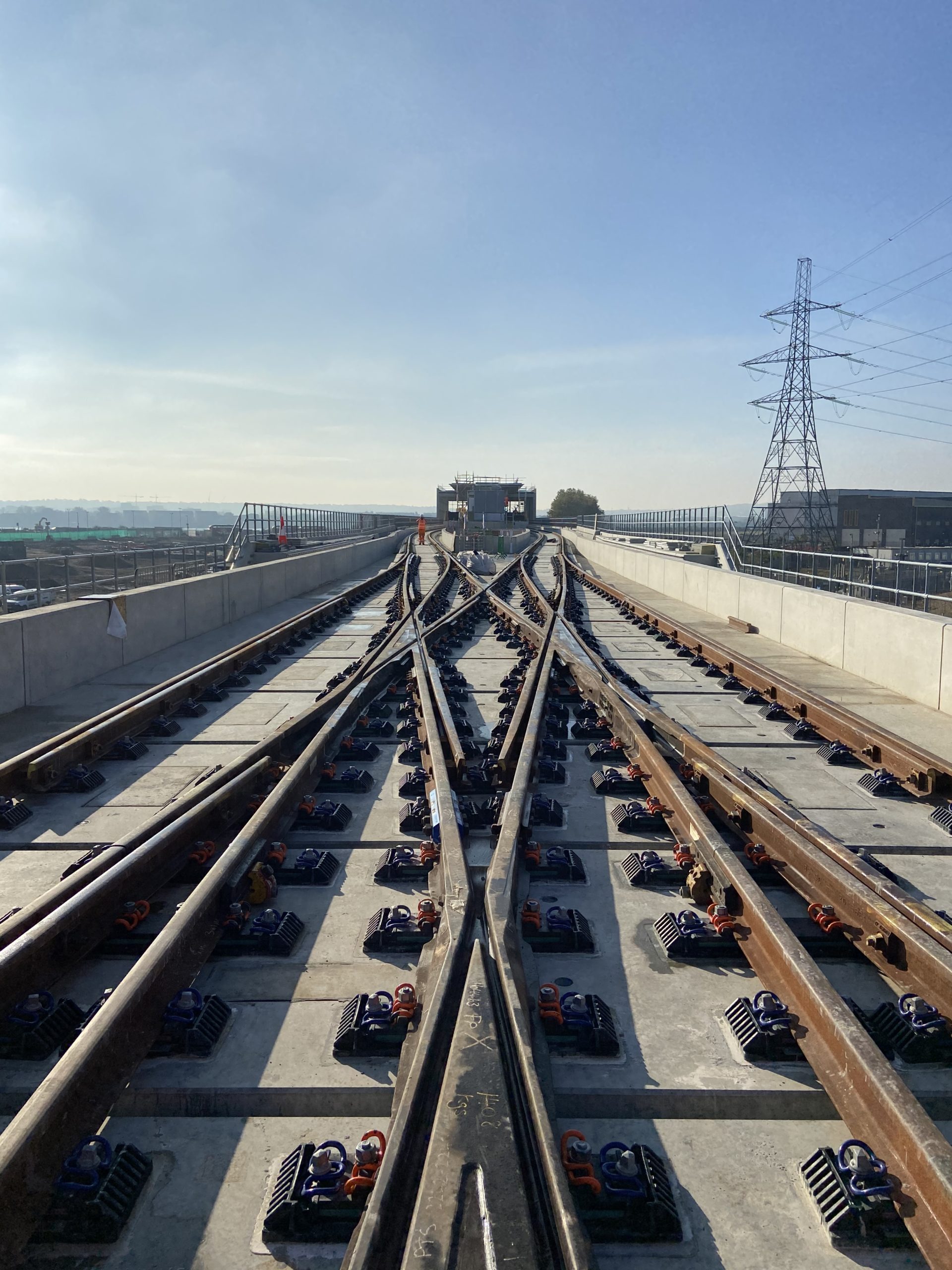 Track system design & construction for Barking Riverside extension ...