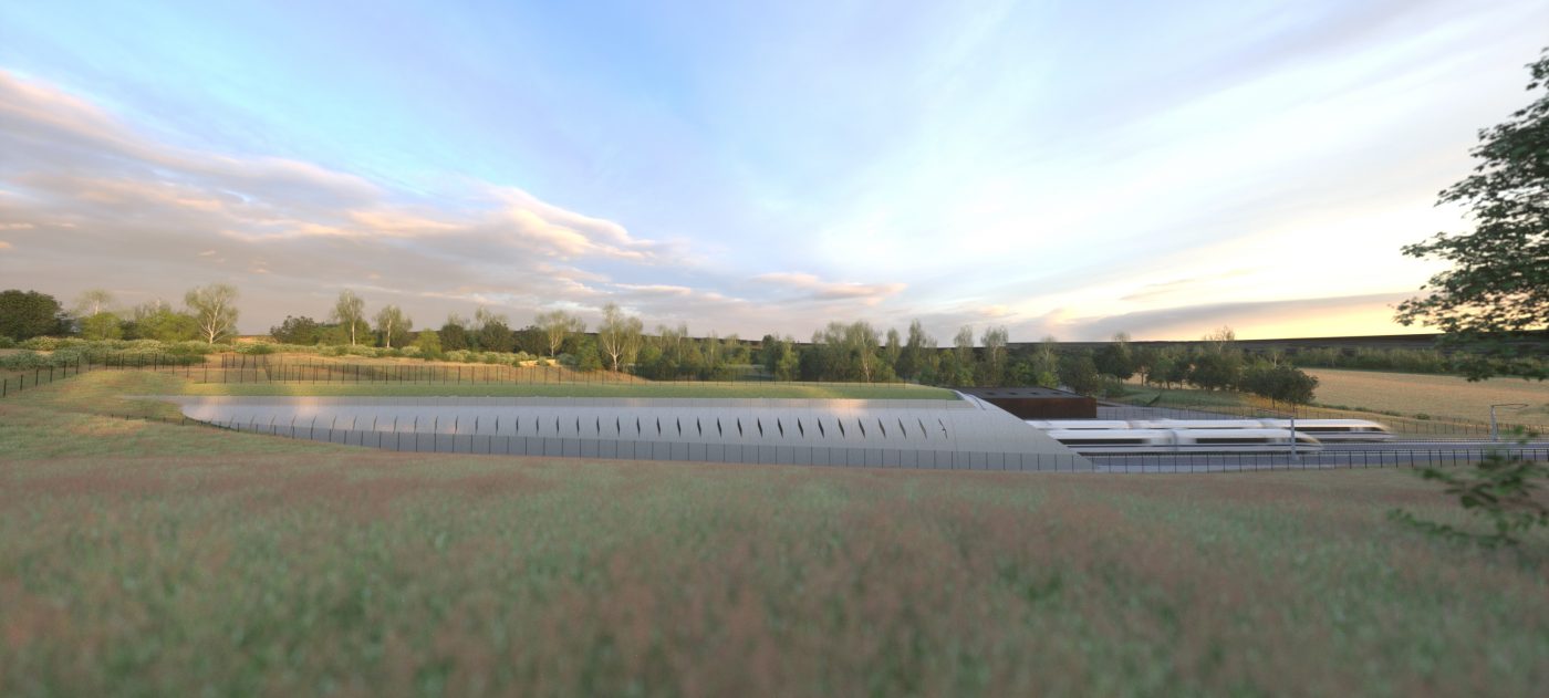 Construction of HS2 'Green Tunnel' begins - Rail Engineer