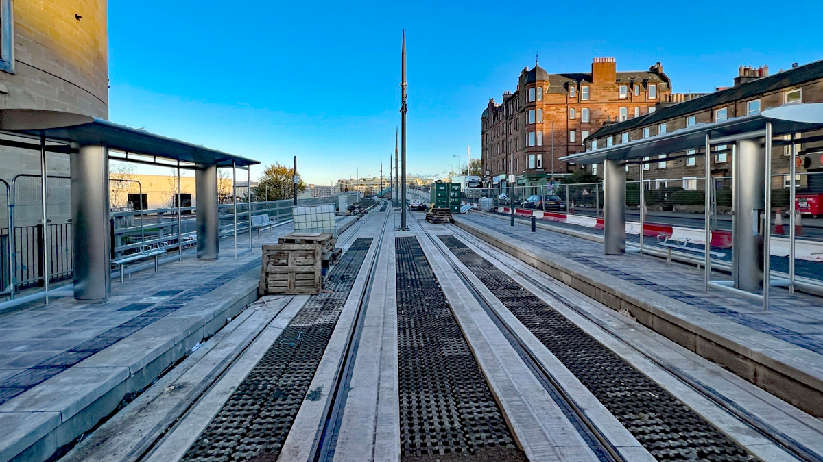 Newhaven tram extension almost complete - Rail Engineer