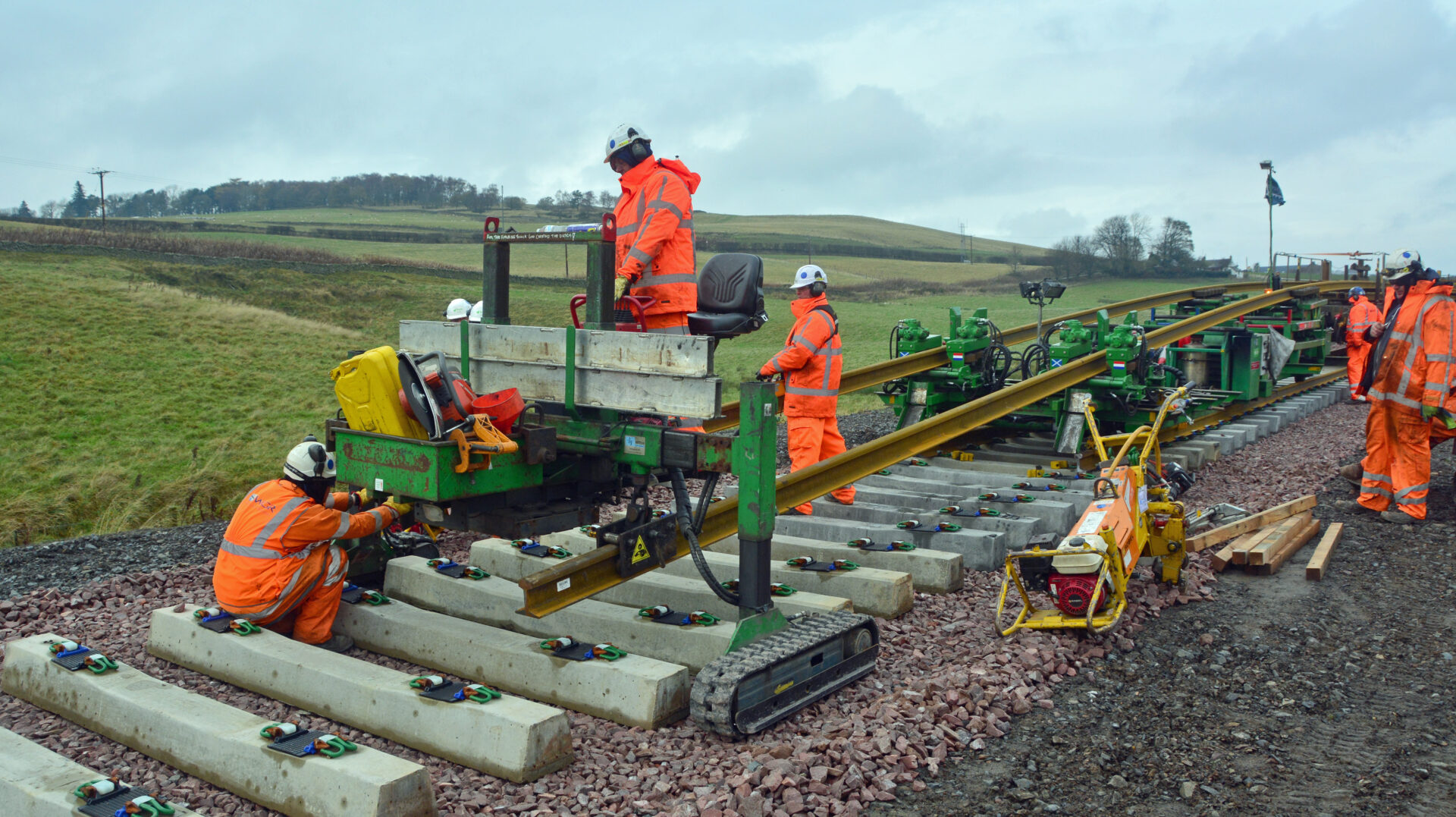 Laying track to Levenmouth - Rail Engineer