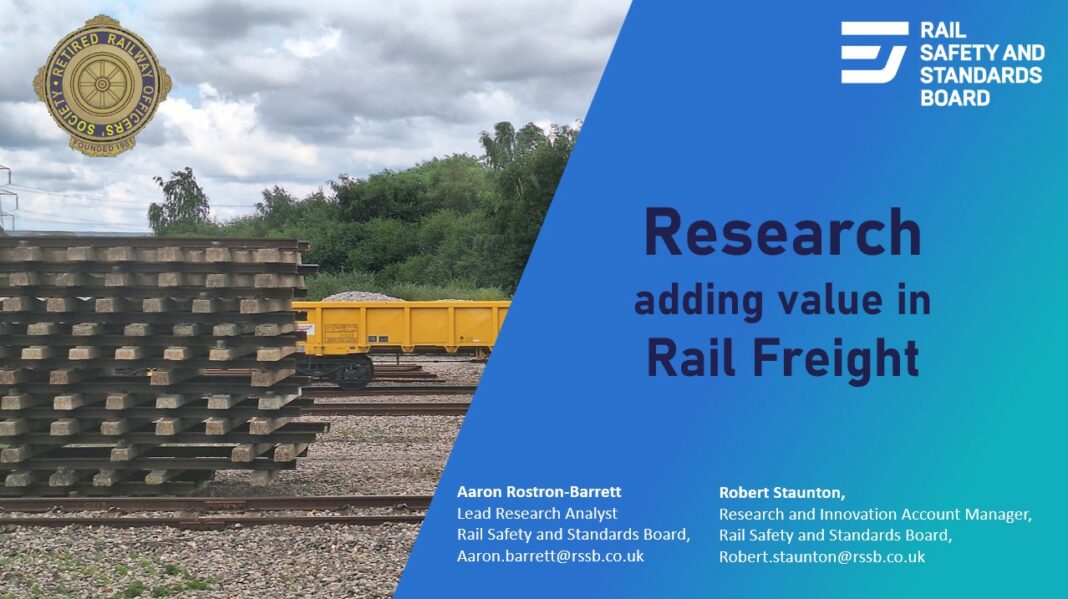Research - adding value in rail freight - Rail Engineer