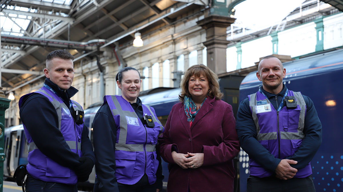 ScotRail expands Travel Safe Team with nine new members - RailStaff