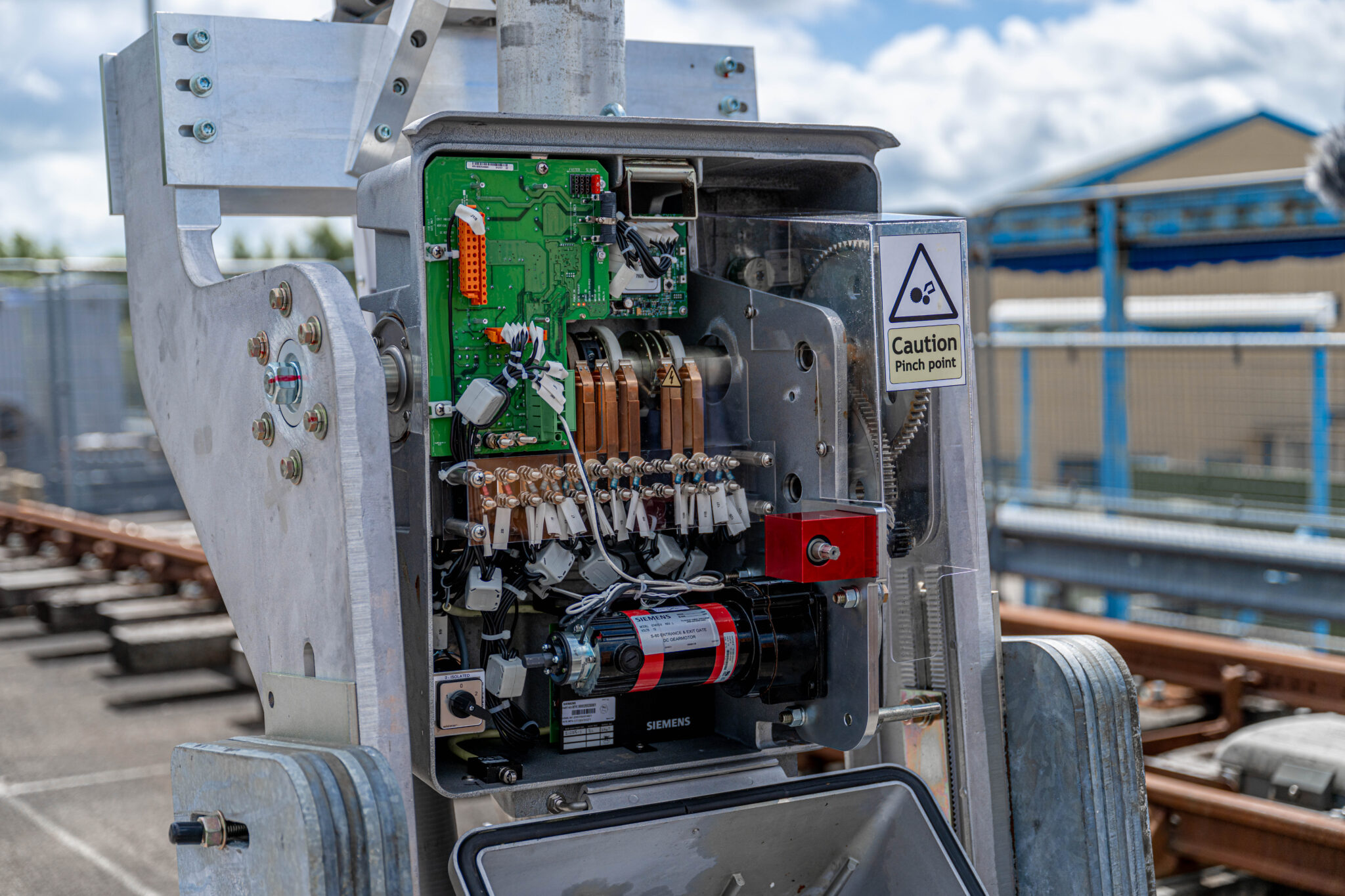 Siemens S60+ barrier boom development - Rail Engineer