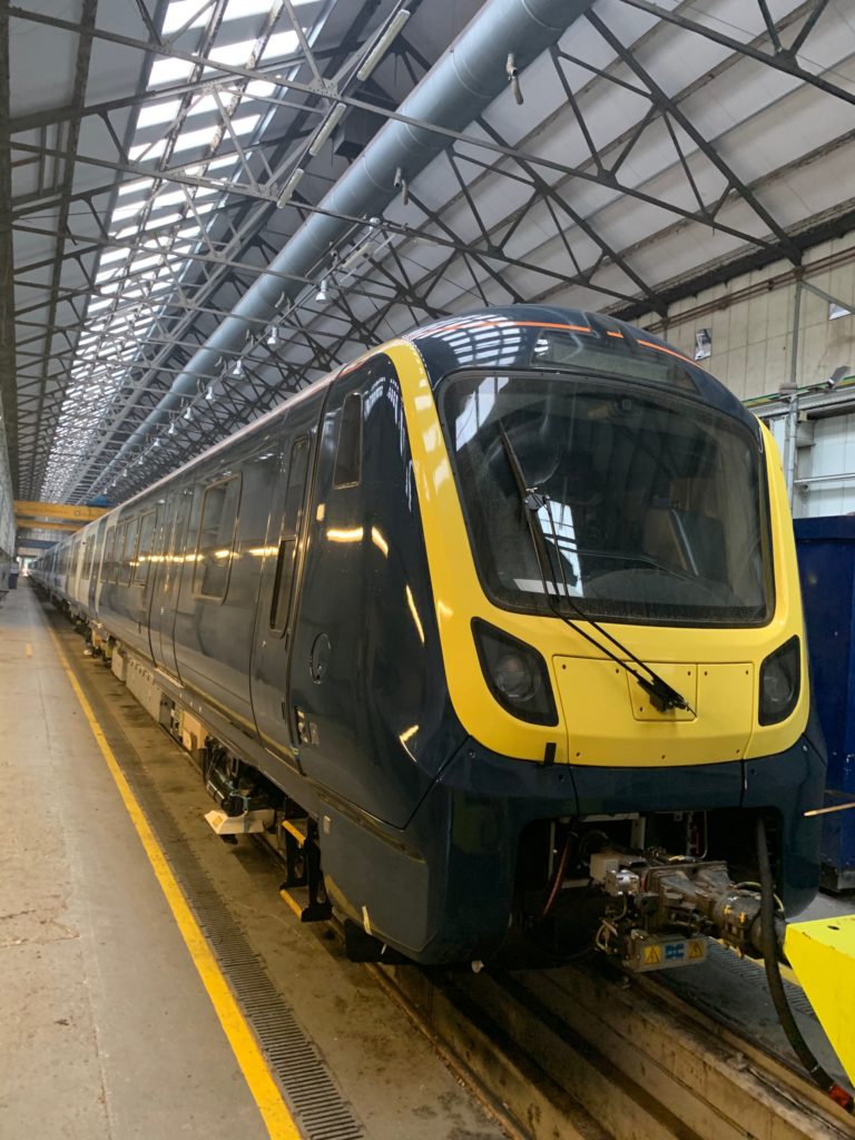 First Class 701 train for South Western Railway is delivered - Rail ...