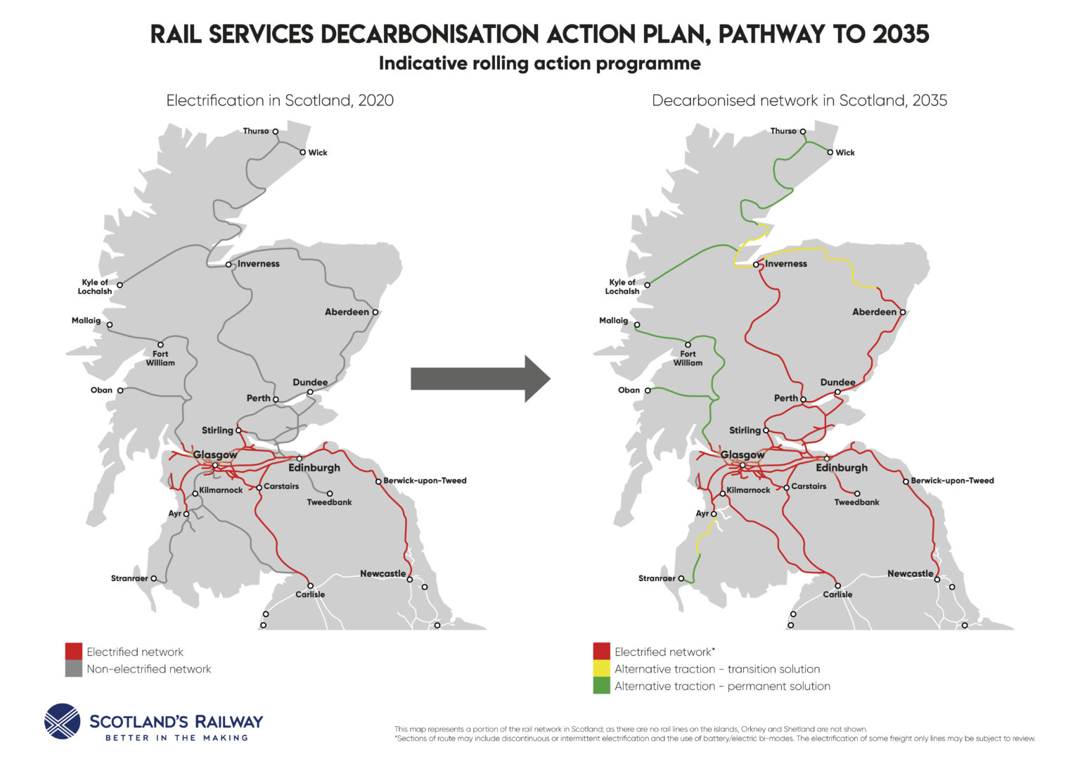 Scotland unveils plans to transform Scottish rail network - Rail Engineer