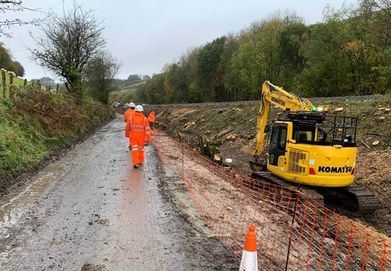 Partial reopening of Heart of Wales line after storm damage - Rail Engineer