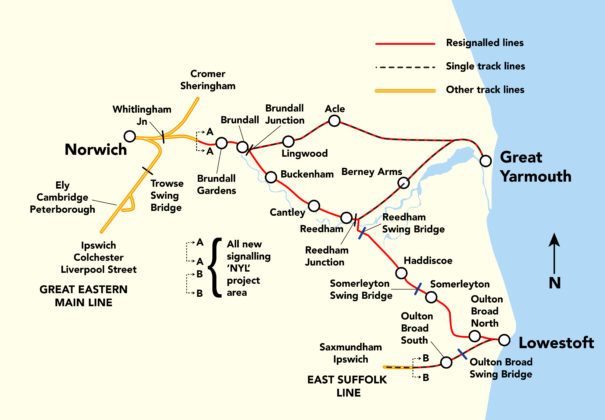 Norwich - Yarmouth - Lowestoft Resignalling completed - Rail Engineer