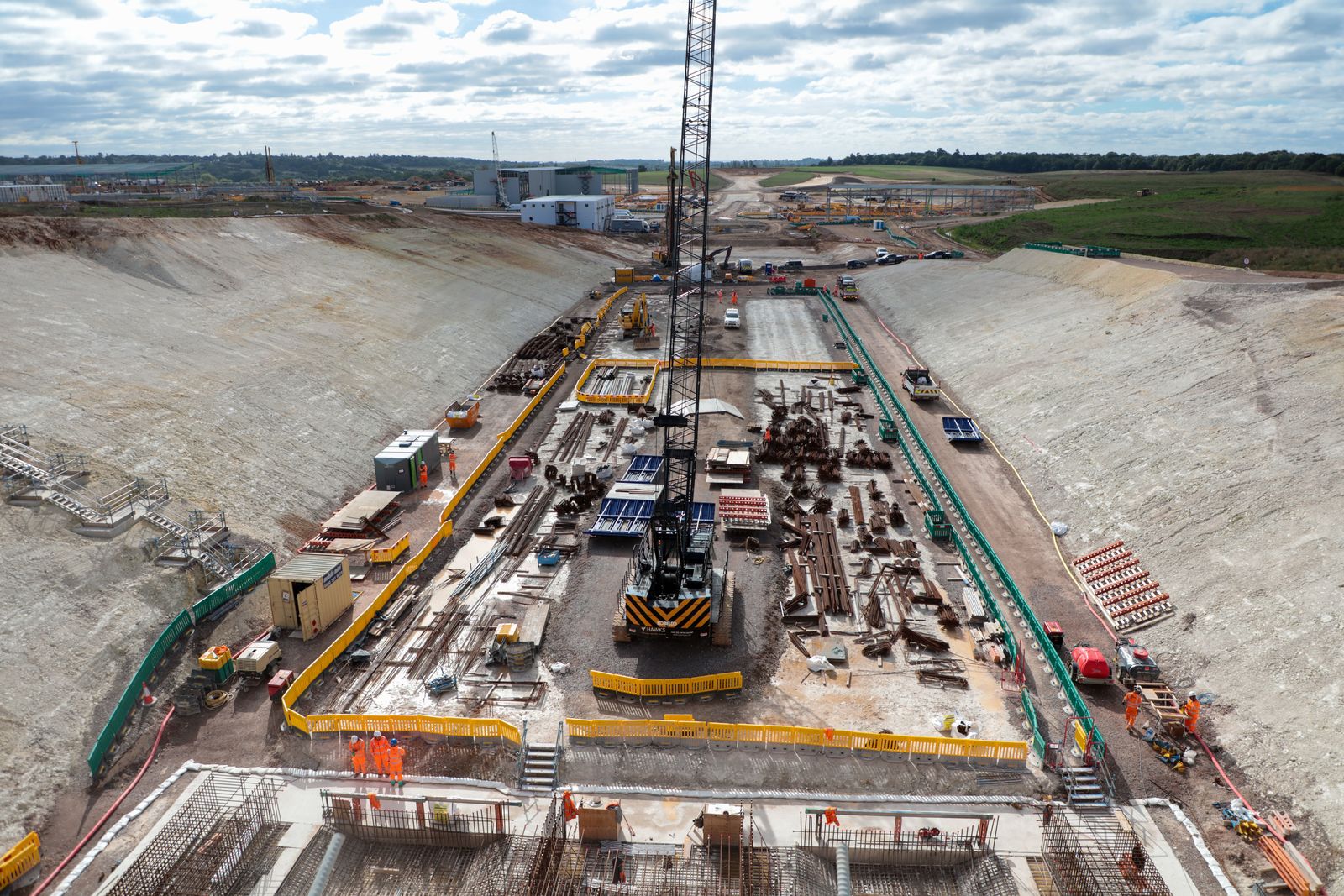 HS2 takes delivery of its first giant tunnelling machines - RailStaff