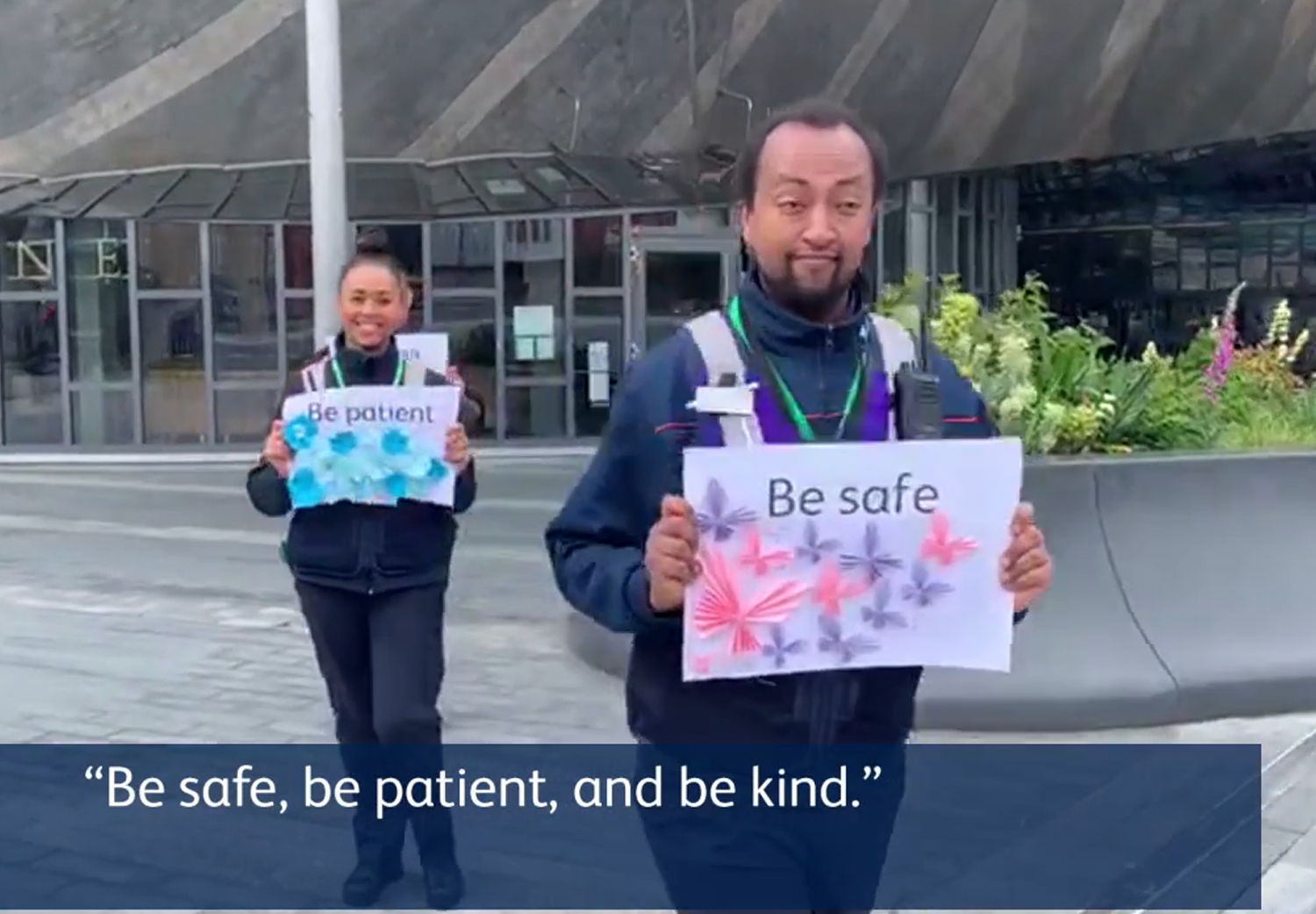 Well-known public figures thank rail workers - and remind us all to ‘be ...