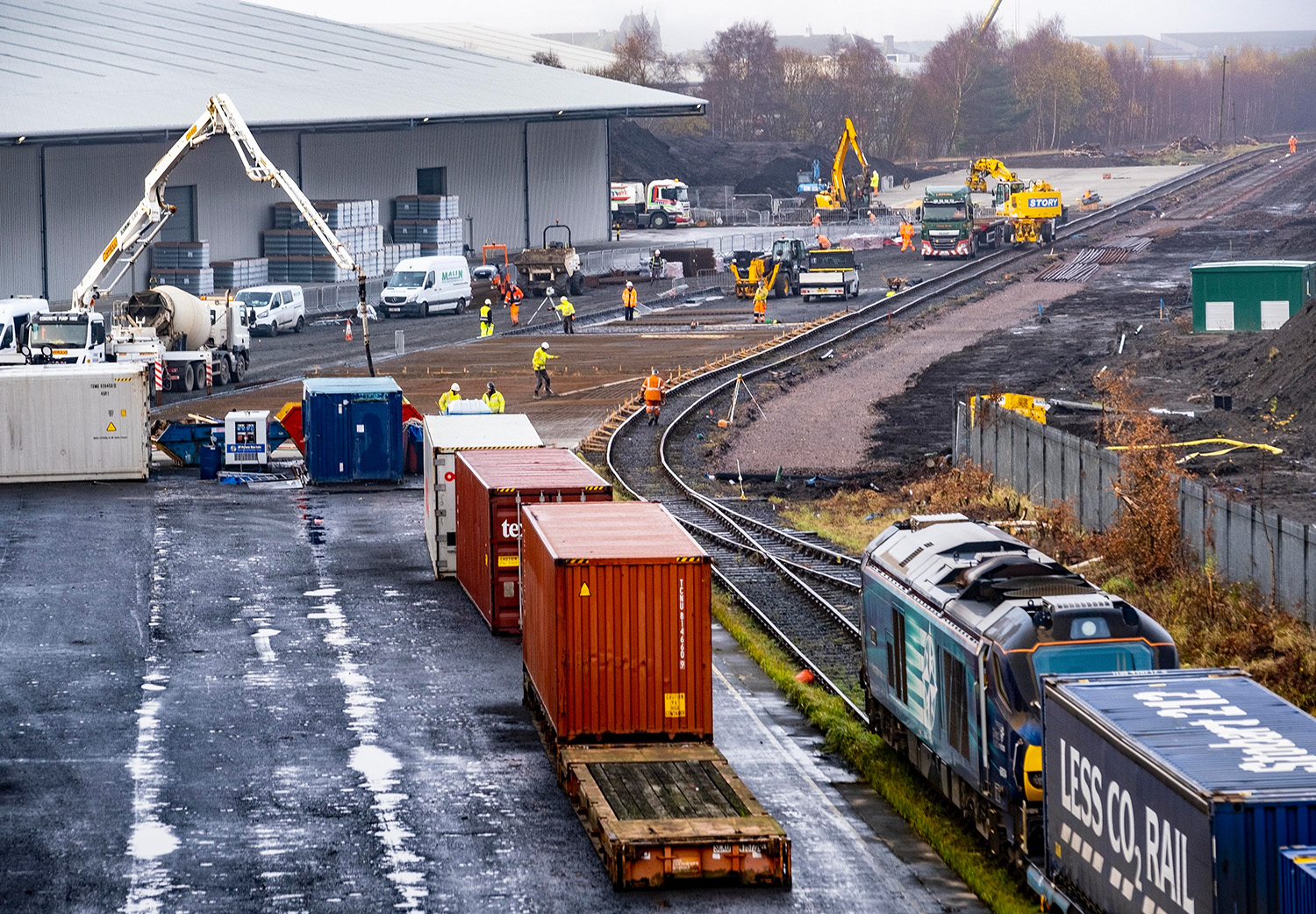 Major investment in rail freight at Port of Grangemouth - RailStaff