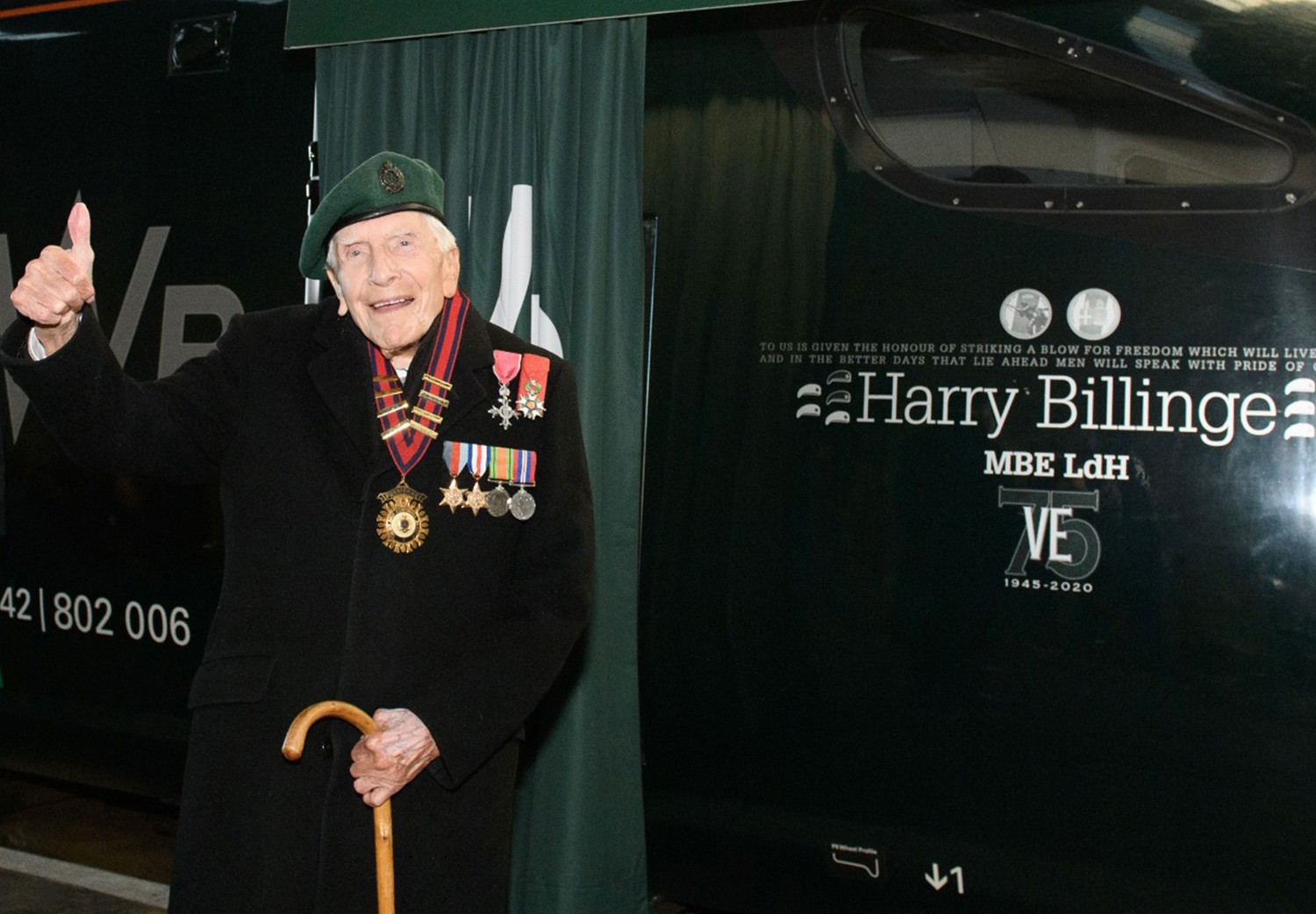 Great Western Railway names train after D-Day veteran - RailStaff
