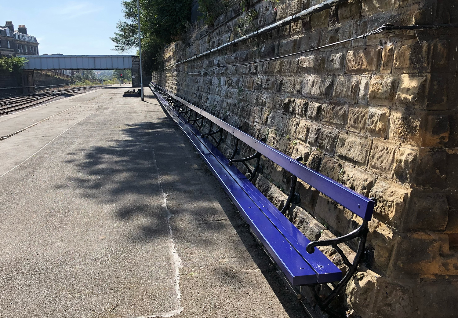 Heritage station bench restored - RailStaff