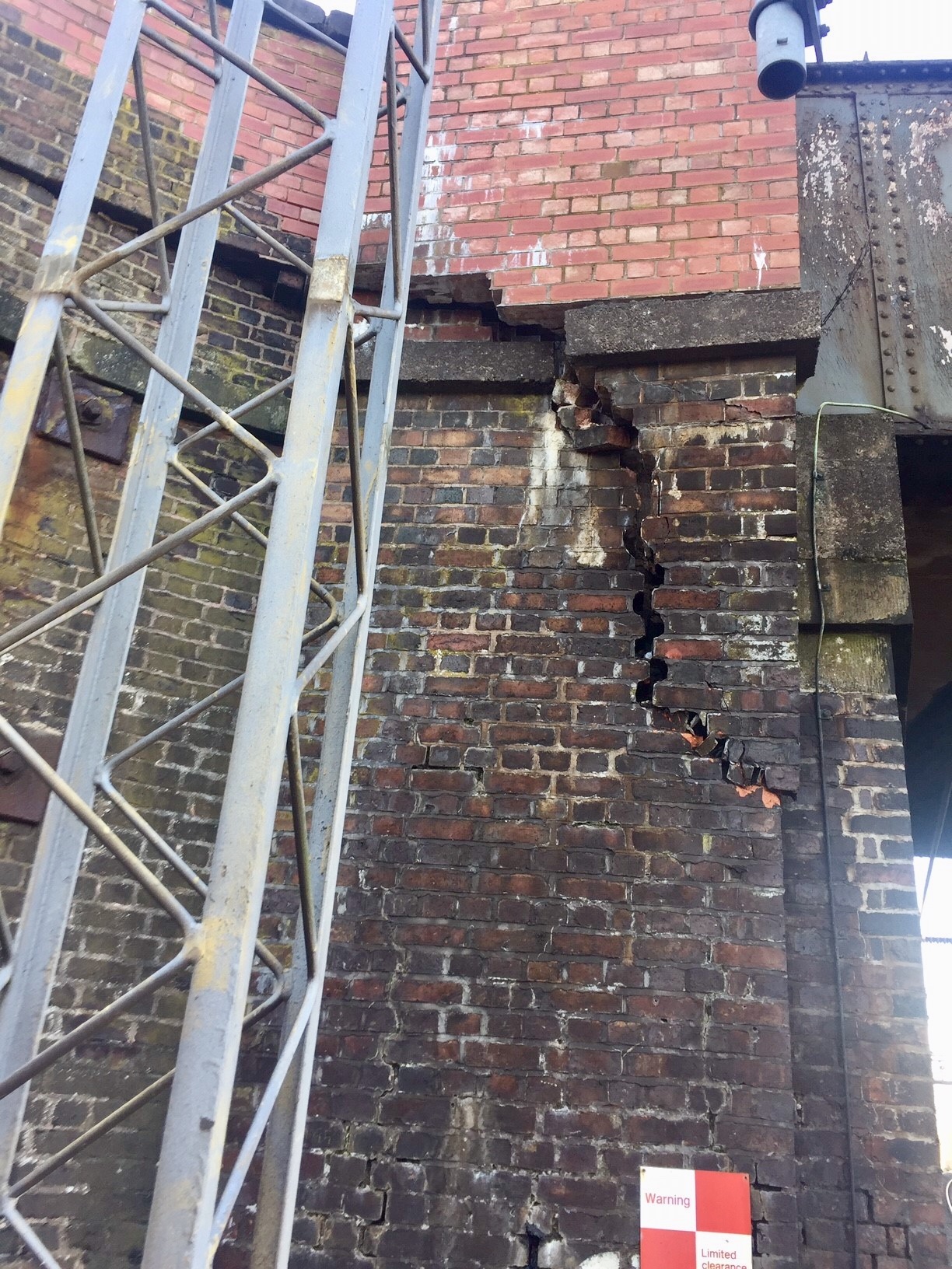 Unusual bridge strike closes one track of West Coast main line - Rail ...