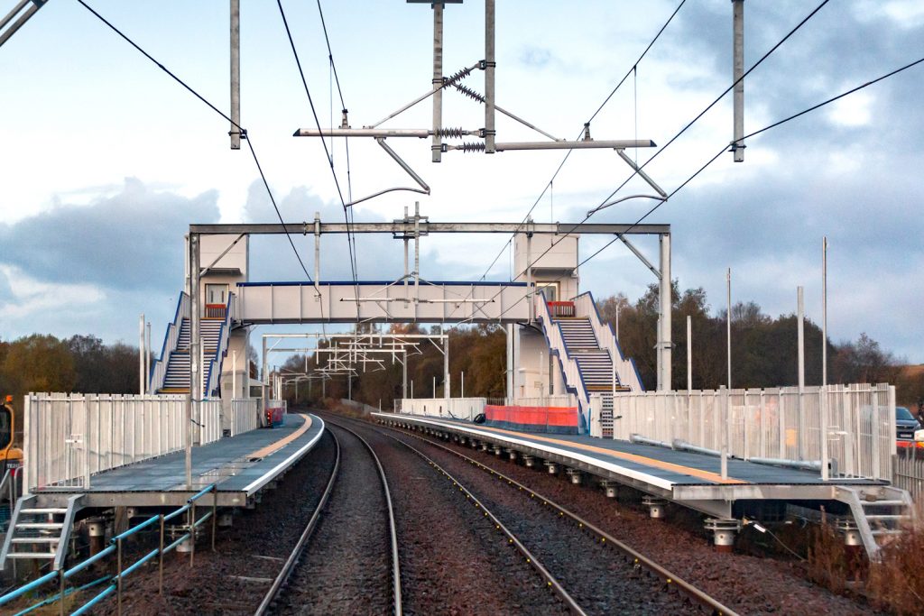 Robroyston: New Station, Dunbar: New Platform - Rail Engineer