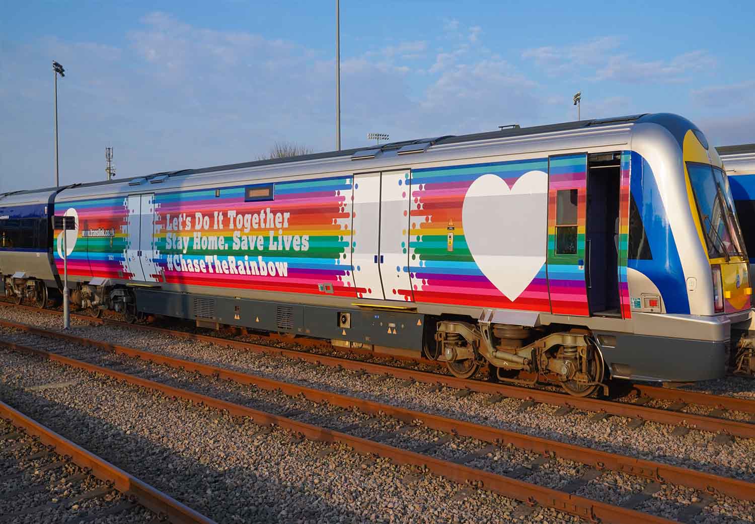 Translink releases two large Trainbows onto the Northern Ireland ...